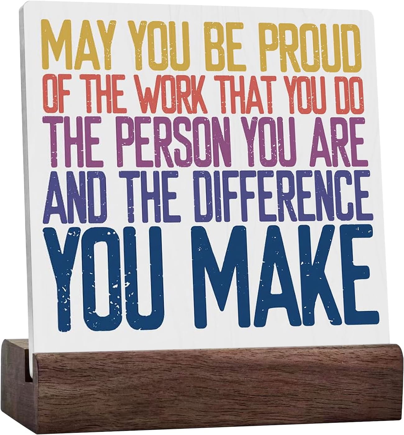 Retirement Gifts For Women Ceramic Table Sign Decorative May You Be ...