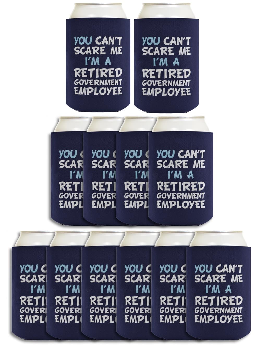 Retirement Gifts For Women You Can't Scare Me I'm A Retired Government ...