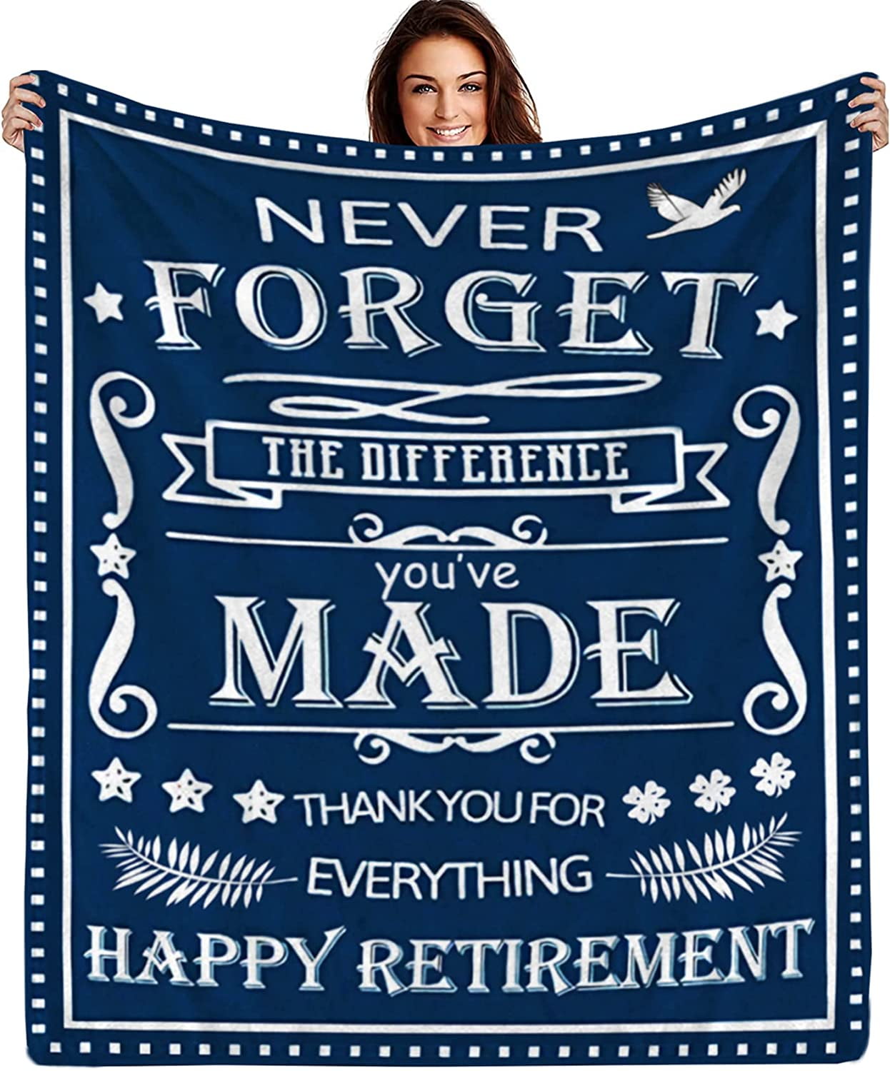 Retirement Gifts for Men 2025, Retirement Blanket, Retirement Gift ...