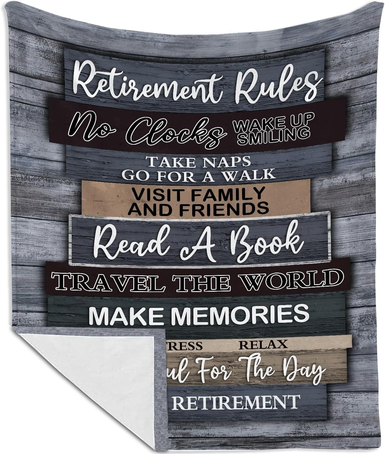 Retirement Gifts for Men - Retirement Gifts Blanket 40"x50" - Happy ...