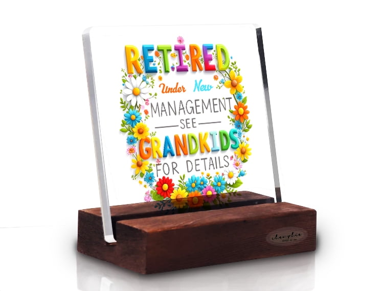 Retirement Gifts for Men,Retired Under New Management See Grandkids For ...