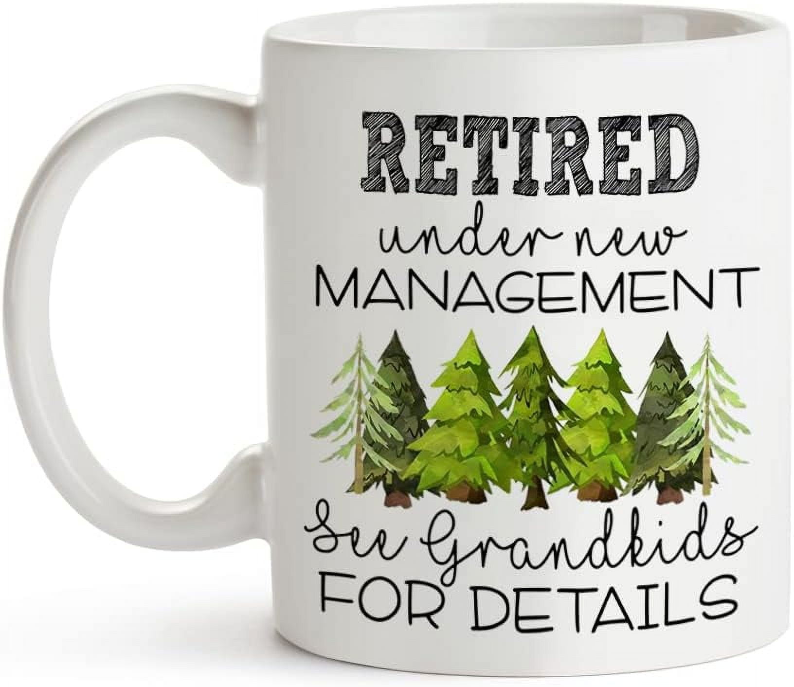 Retirement Gifts for Men,Retired Under New Management See Grandkids For ...