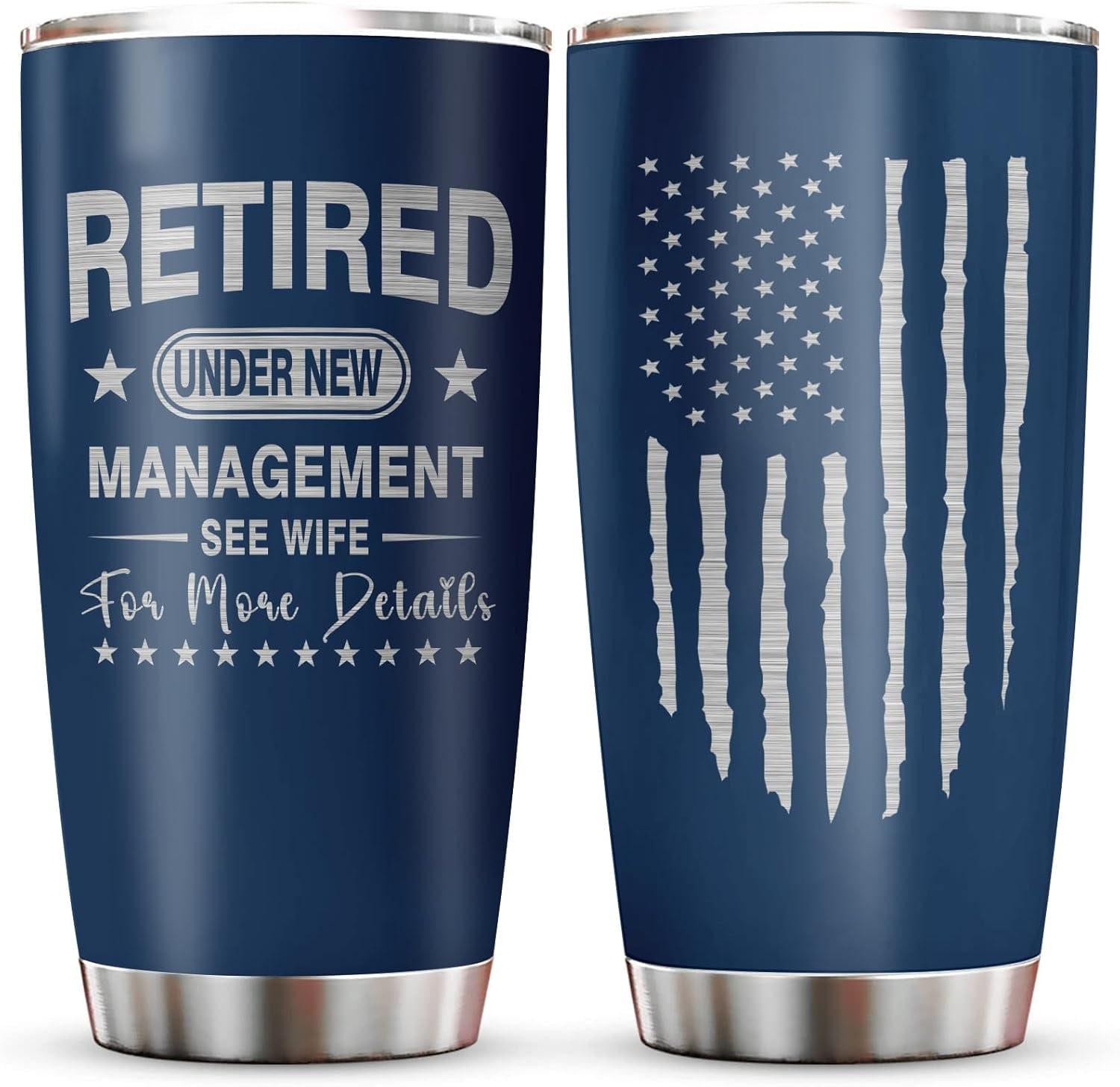 Retirement Gifts for Men Tumbler 20oz - Retired Gifts for Men - Men ...