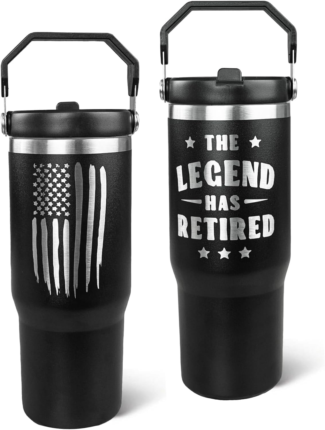 Retirement Gifts for Men Women Coworker The Legend Has Retired Tumbler ...