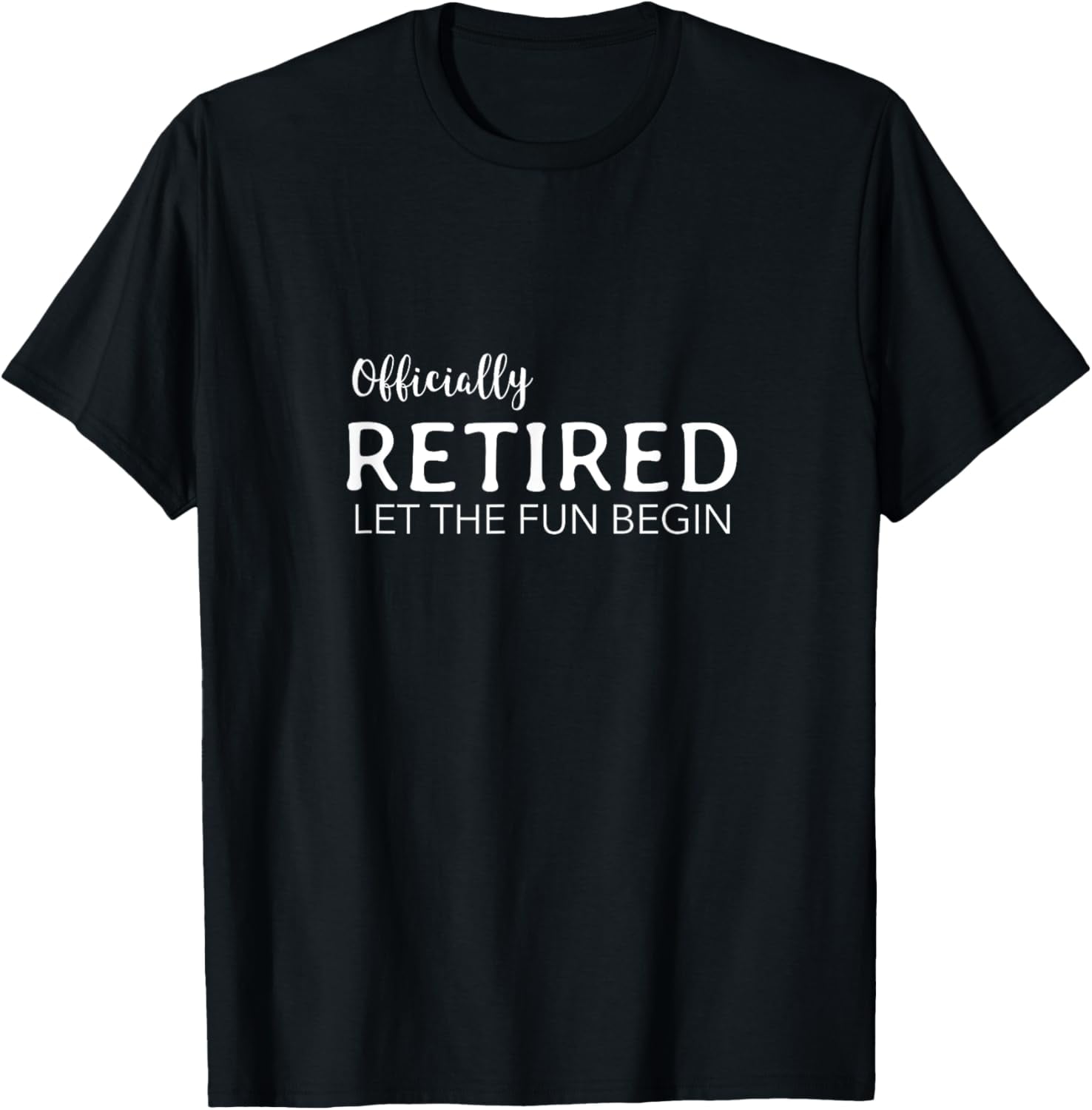 Retirement Gifts Men Women Officially Retired T-Shirt - Walmart.com