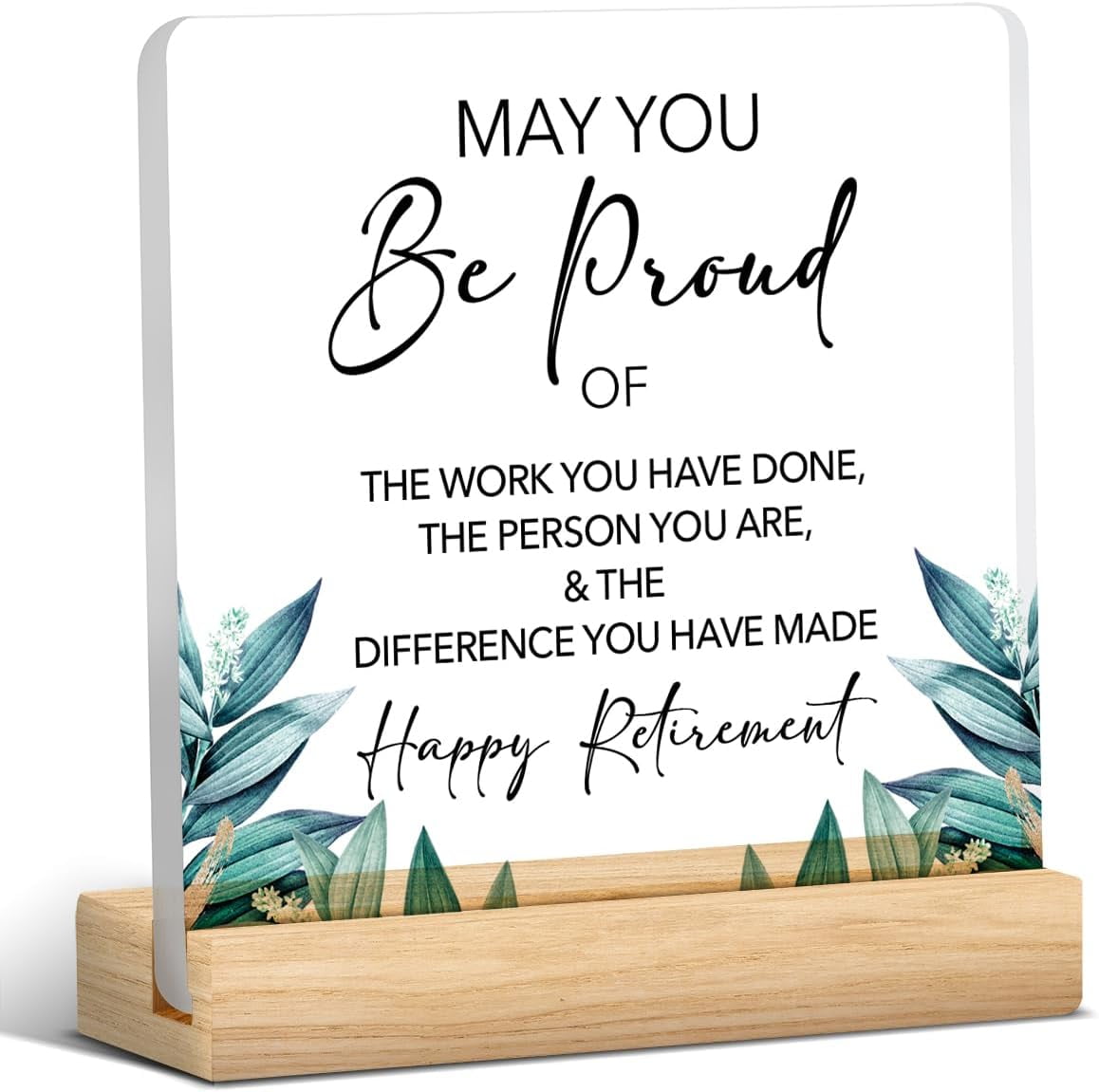 Retirement Gifts Present for Coworker Boss Teacher Nurse Happy ...