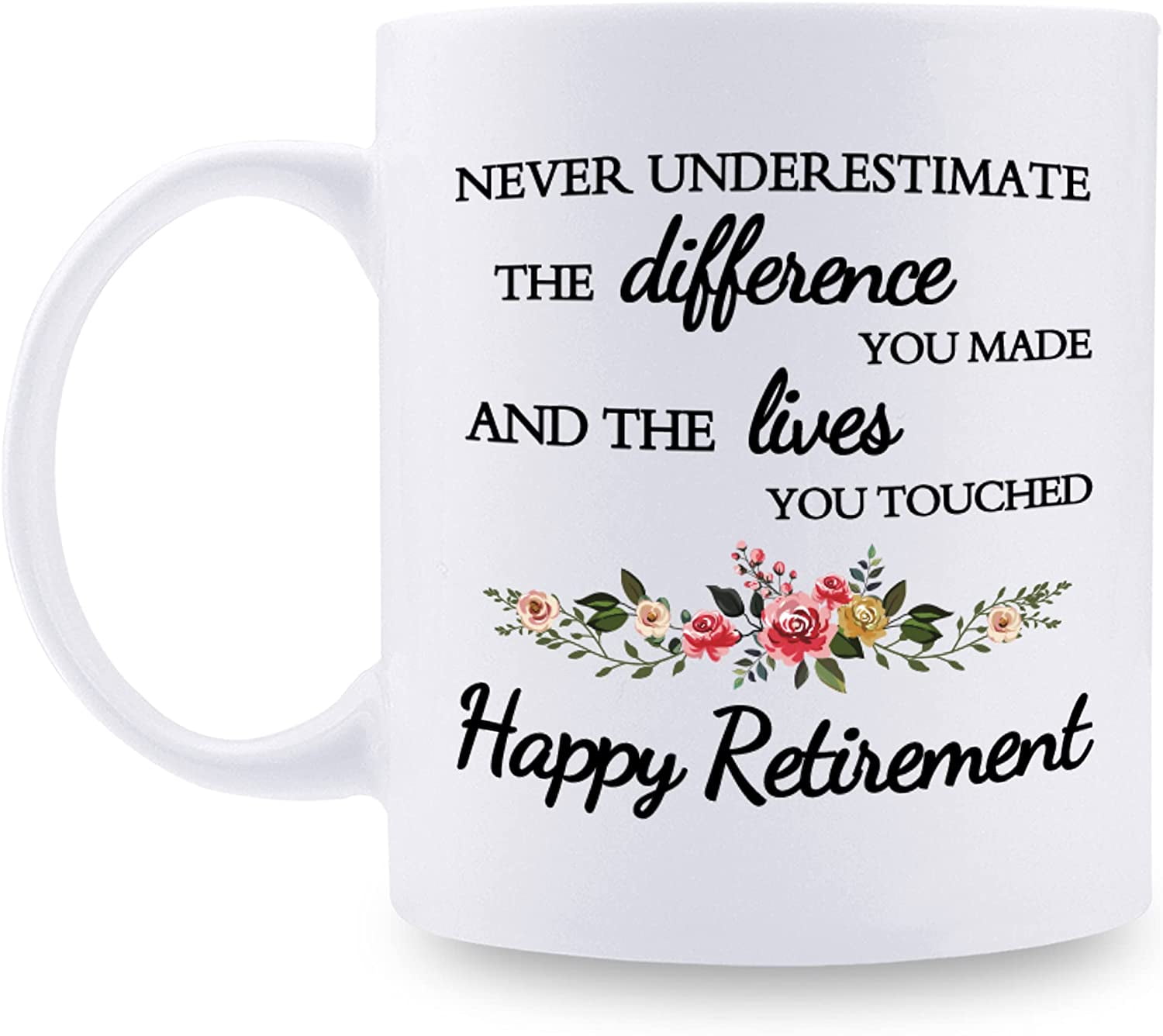 Appreciation Day Retirement Gift - 11oz Coffee Mug for Women, Teacher ...