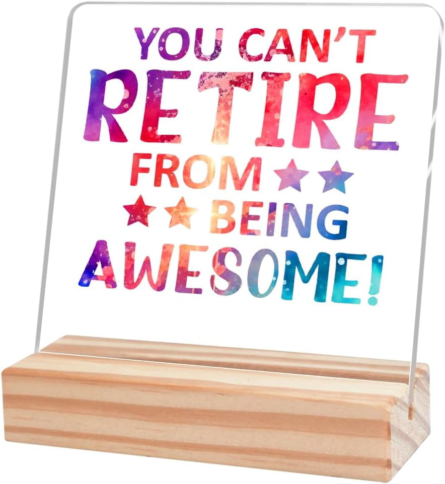 Retirement Gifts for Women,Farewell Going Away Gifts for Retired ...