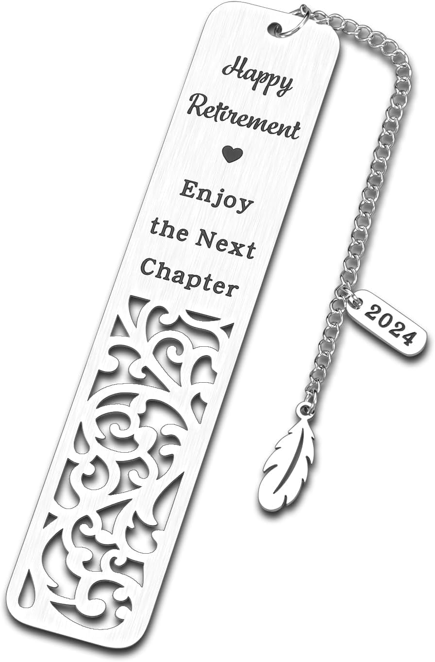 Retirement Gifts for Women Men 2024 Retirement Bookmark Gifts for ...