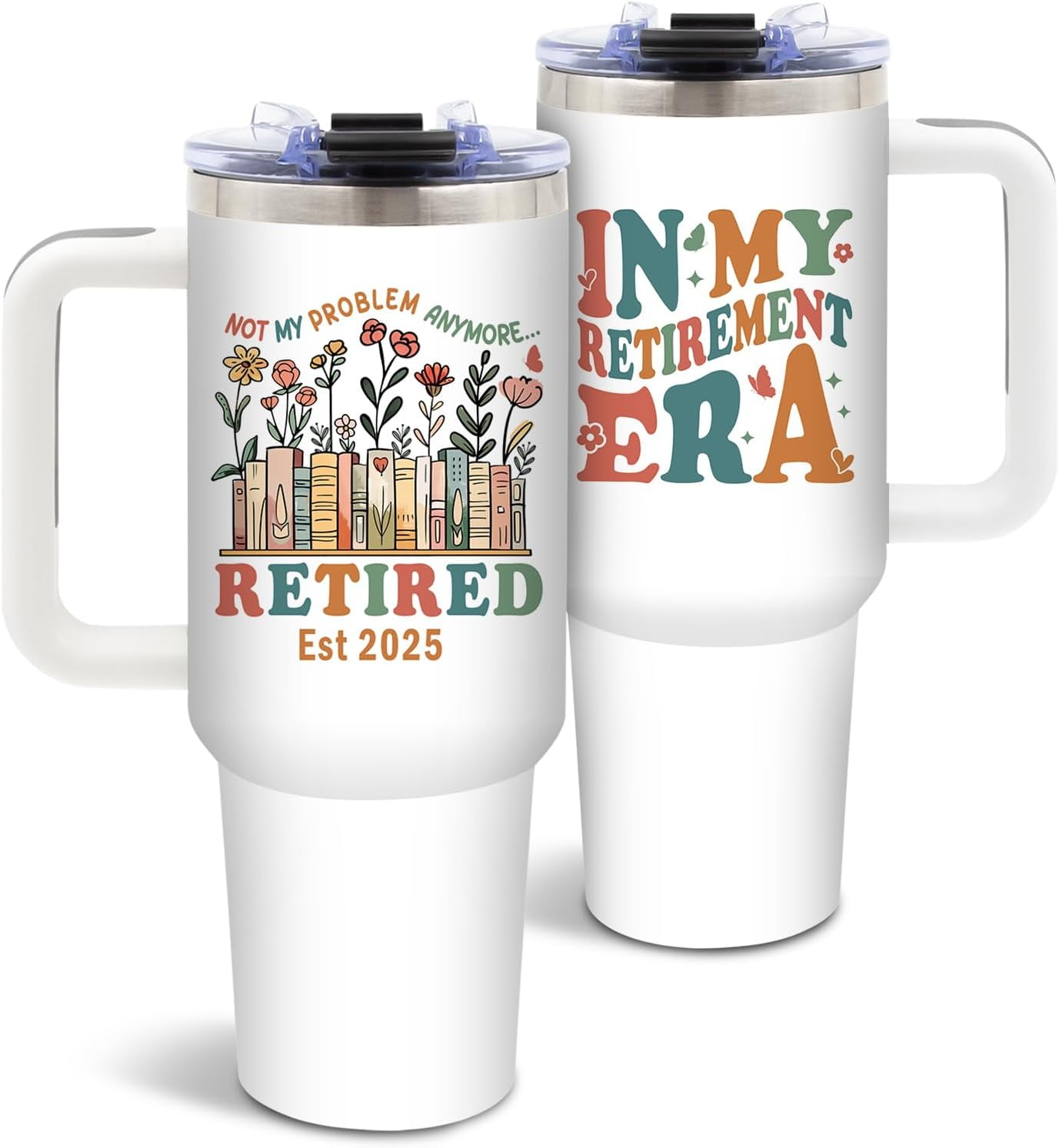 Retirement Gifts for Women, Retired Tumbler for Coworker, Boss ...