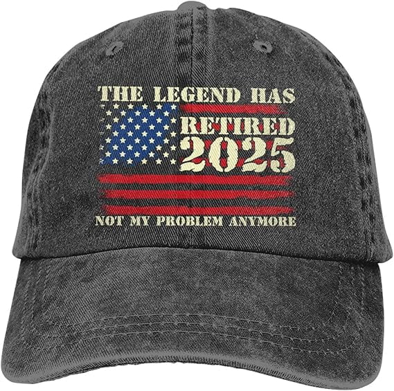 Retirement Gifts for Men 2025 Funny Retirement Gift for Woman Hat ...