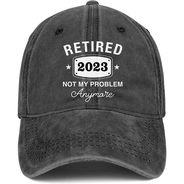 Retirement Gifts for Men Women 2023 Retired Hat Gift Ideas Embroidered ...