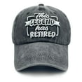 Retirement Gifts for Men Women, Retired Dad Hat, Funny Baseball Cap ...