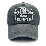 Retirement Gifts for Men Women, Retired Dad Hat, Funny Baseball Cap ...