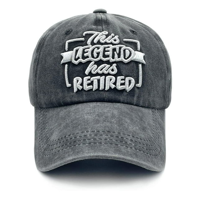 Retirement Gifts for Men Women, Retired Dad Hat, Funny Baseball Cap ...