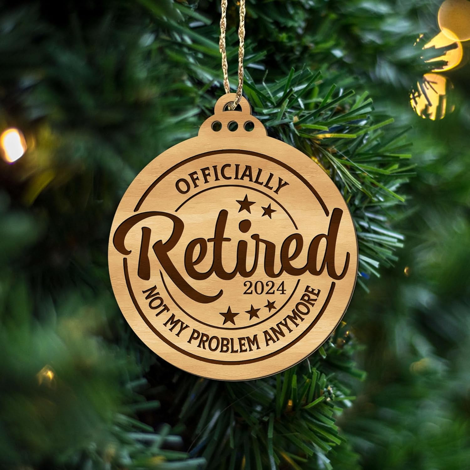 Retirement Ornament 2024, Officially Retired Ornament, Retirement ...