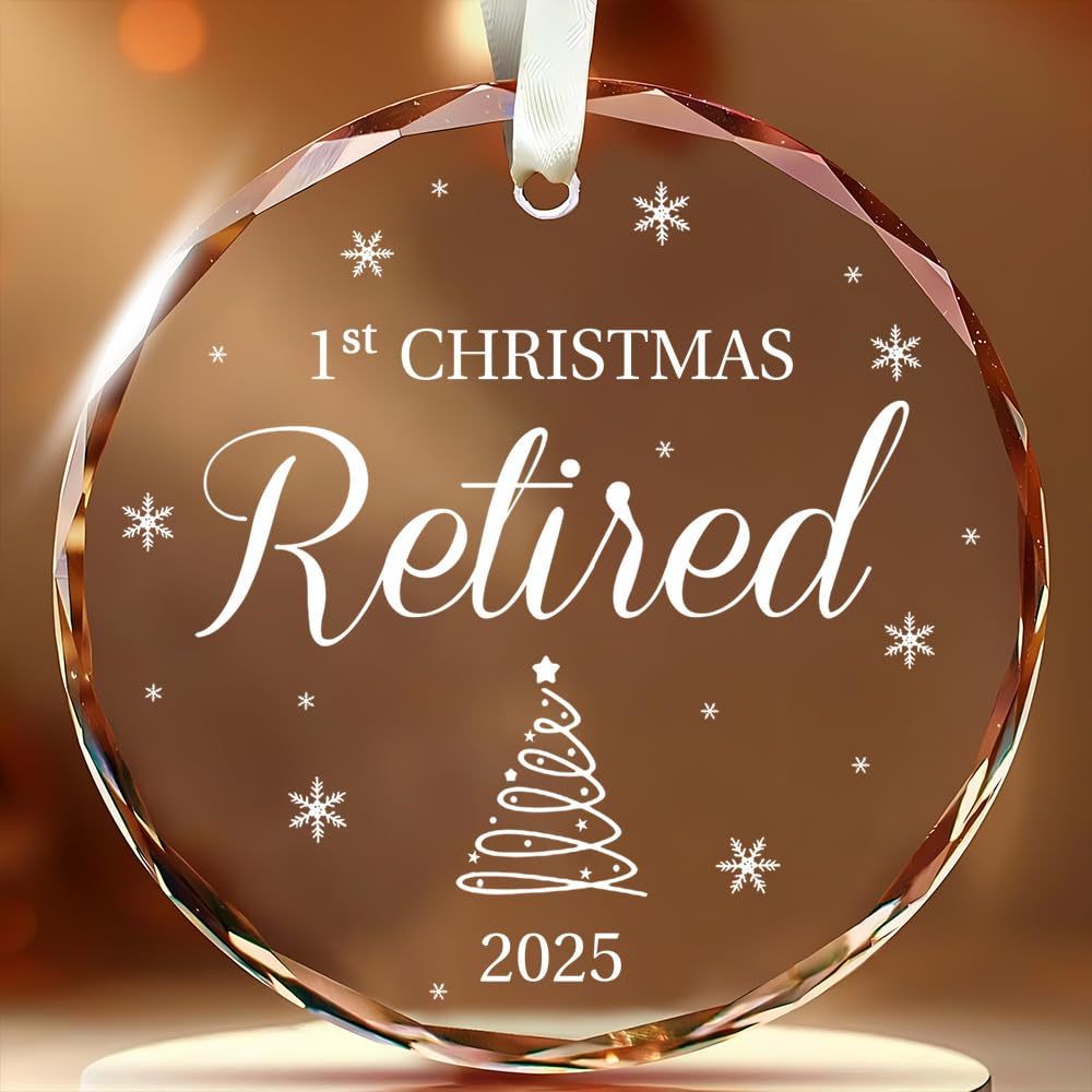 Retirement Ornament Gifts 2025 - Christmas Retired Ornament Gift for ...