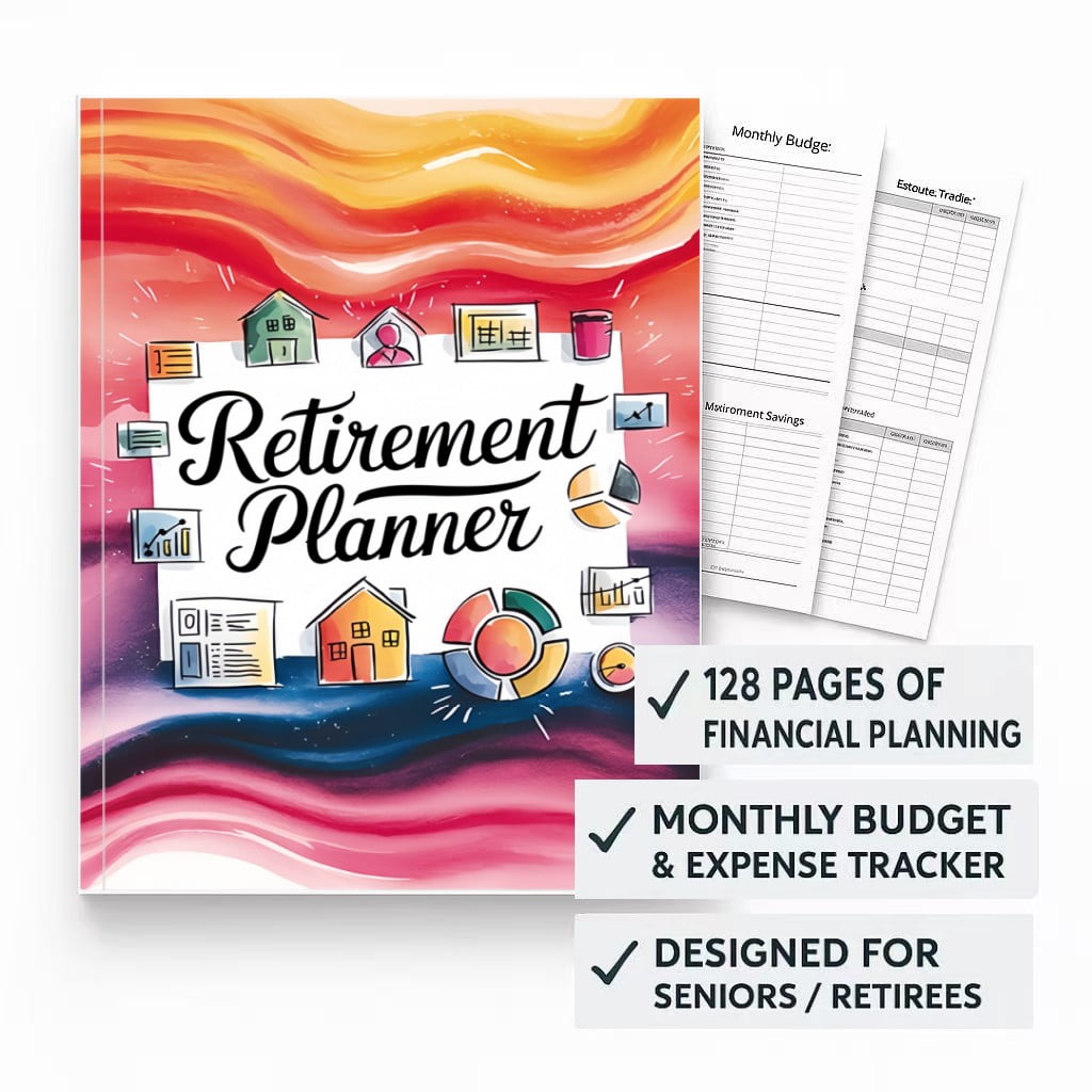 Retirement Planner – 128 Page Financial & Life Planning Journal ...