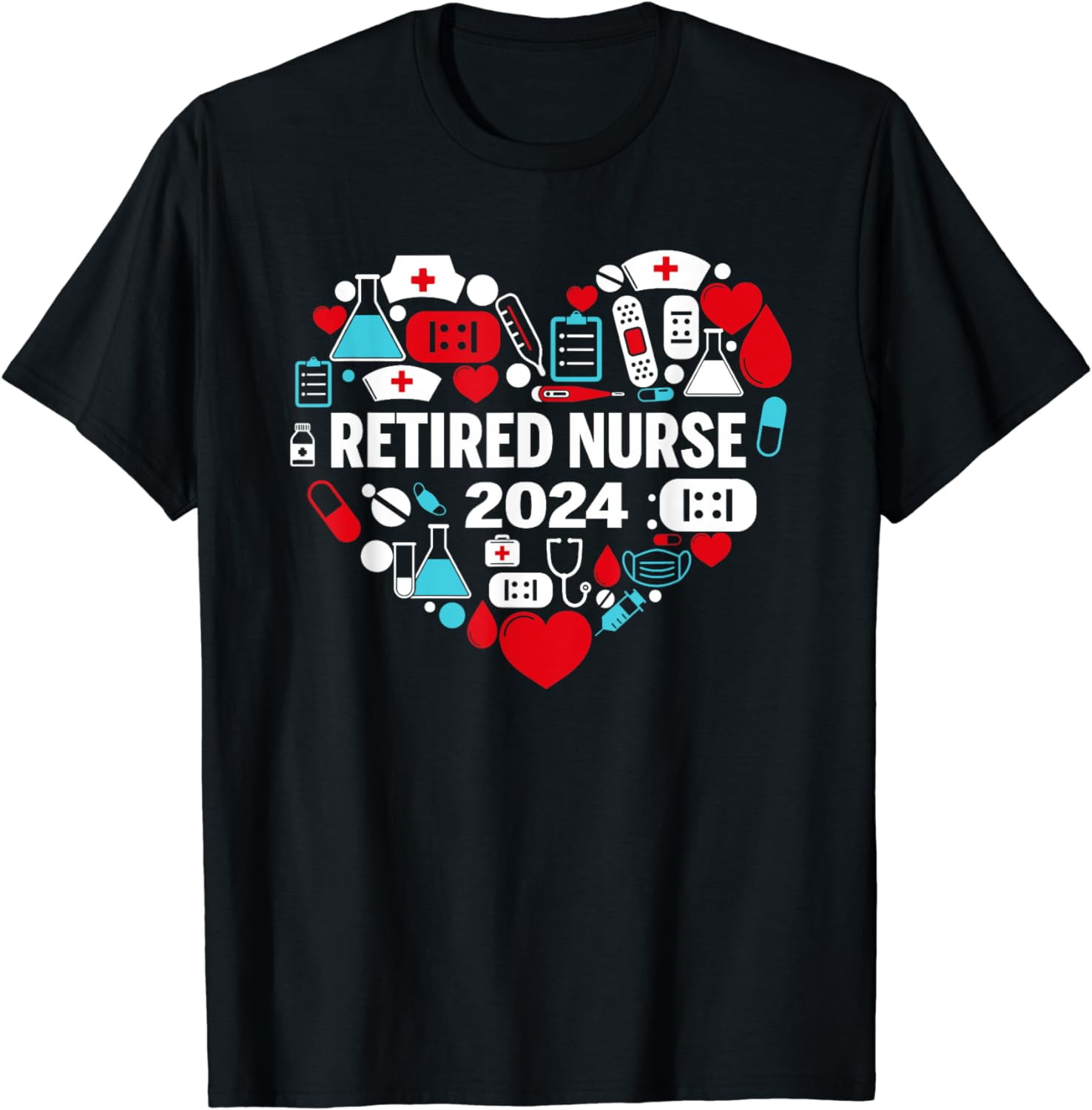 Retirement for Nurse 2024 Nursing Retired Nurse 2024 Women T-Shirt ...