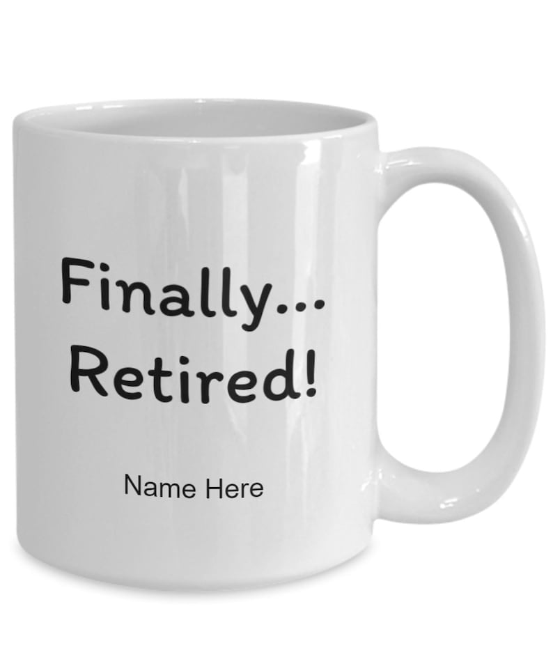 Retirement gift, farewell present, retiree gift, happy retirement, end ...