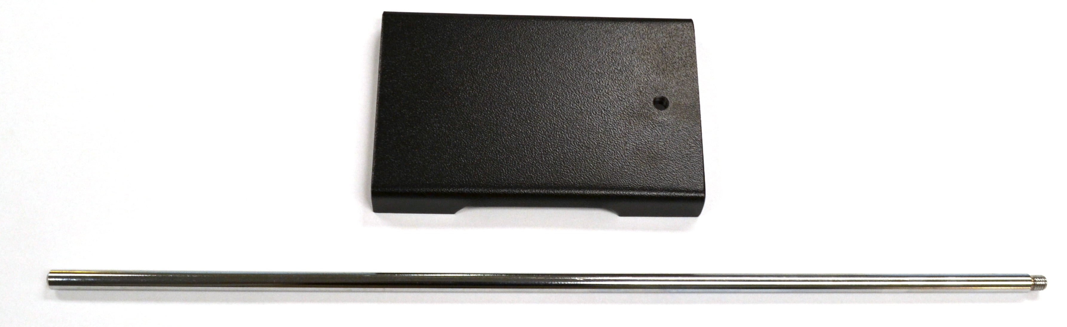 Retort Base & Rod Set - 8"x5" Base, 23" Rod - Powder Coated Steel Base ...