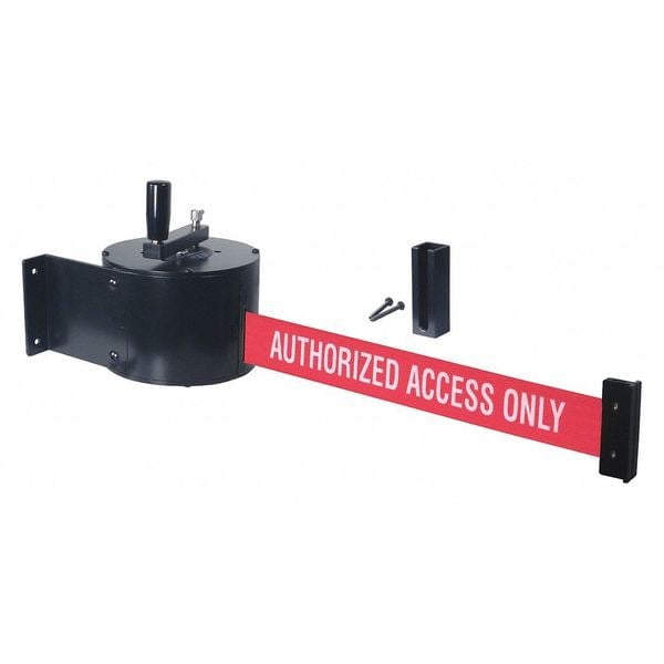 Retracta-Belt Retractable Belt Barrier,50 ft.,Black WM5000-AAO-HDRE ...