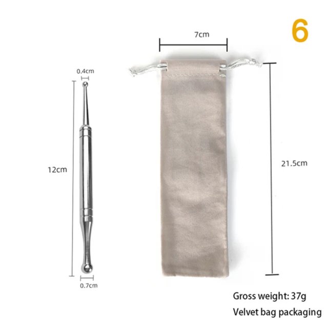Retractable Acupressure Pen with Double Headed Point Probe for Facial ...