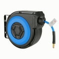 Retractable Air Hose Reel Hybrid Air Hose Max 300PSI Air Compressor Hose Reel - 50ft - Walmart.com