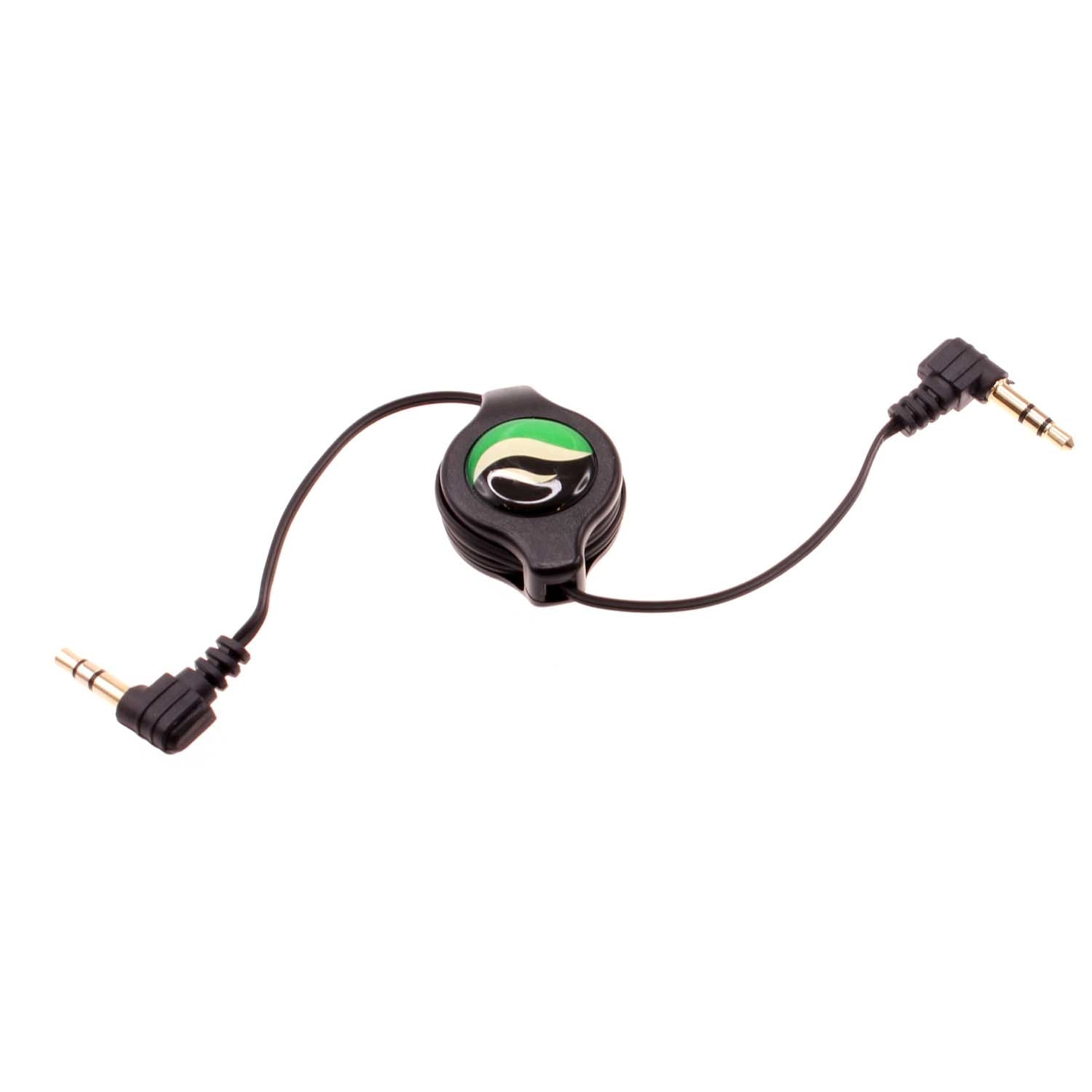 Retractable Aux Cable 3.5mm Adapter Car Stereo Aux-in Audio Cord ...