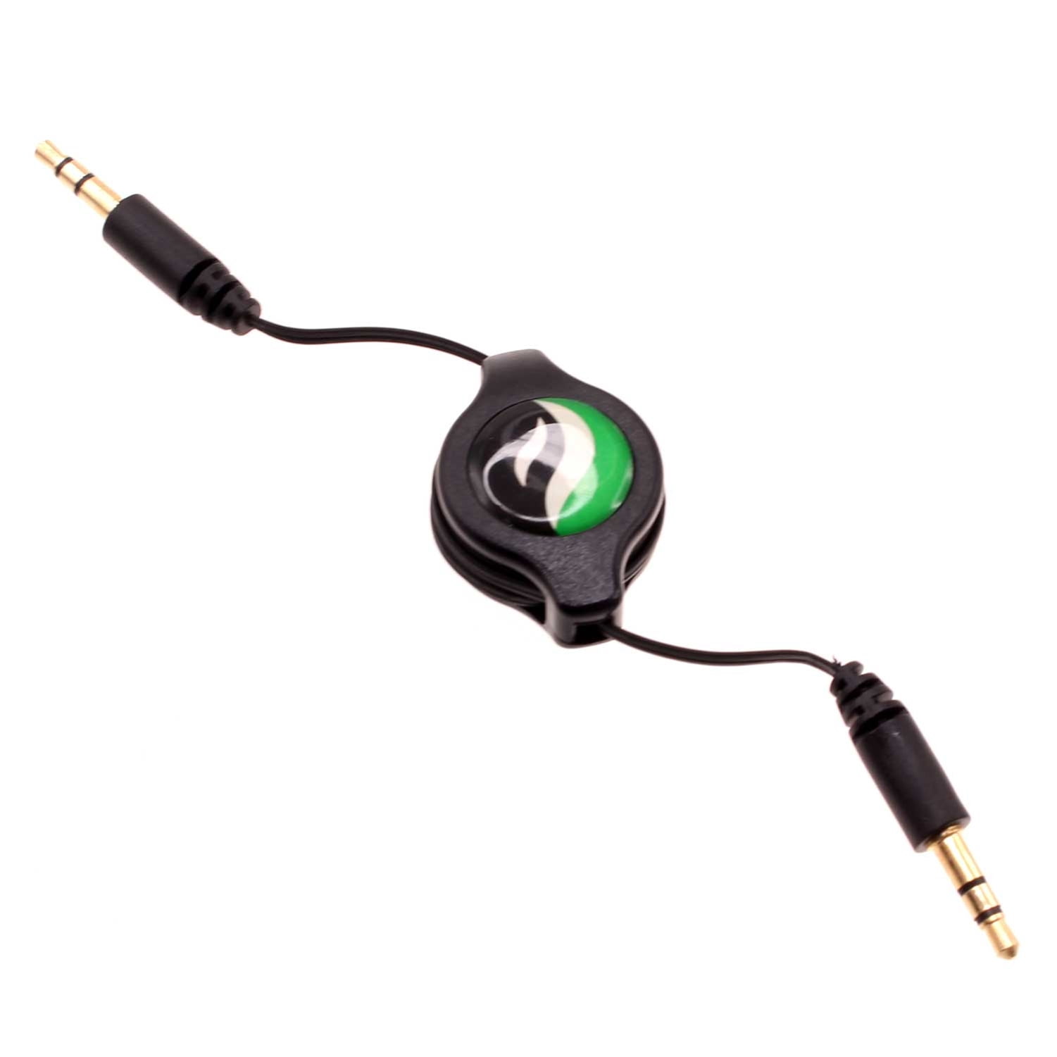 Retractable Aux Cable 3.5mm Adapter Car Stereo Aux-in Audio Cord ...