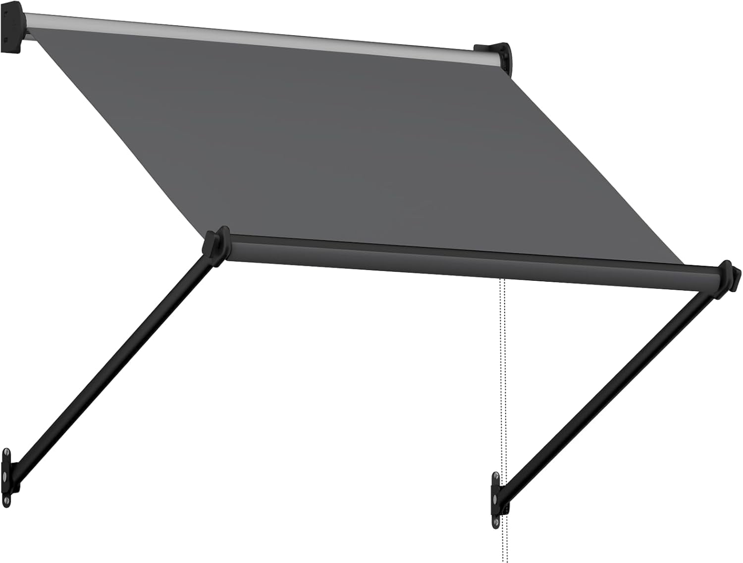 Retractable Awning, 30"x40" Manual Outdoor Awnings for Door Entrance ...