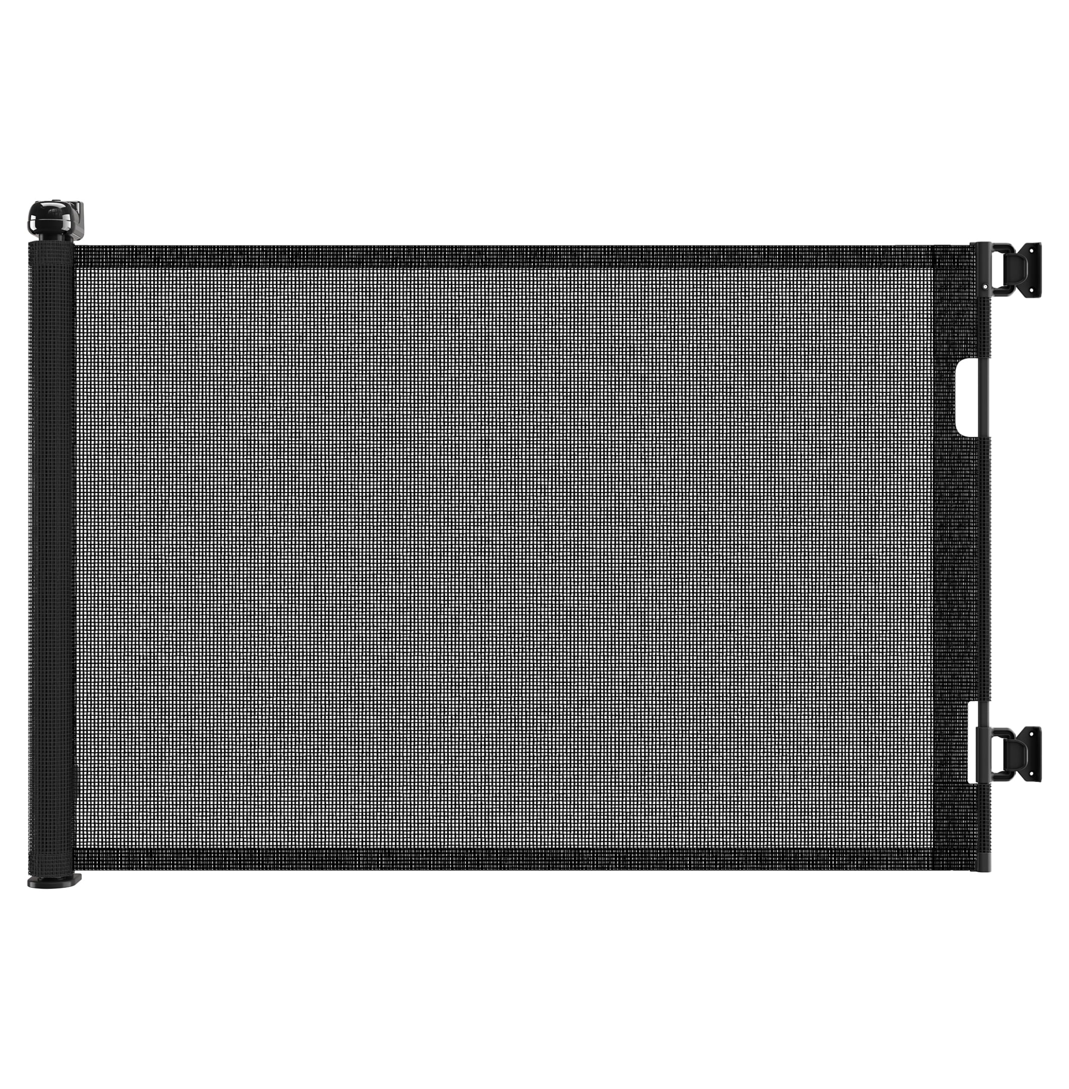 Retractable Baby Gate - 76" Wide Mesh Safety Gate for Doorways & Stairs ...