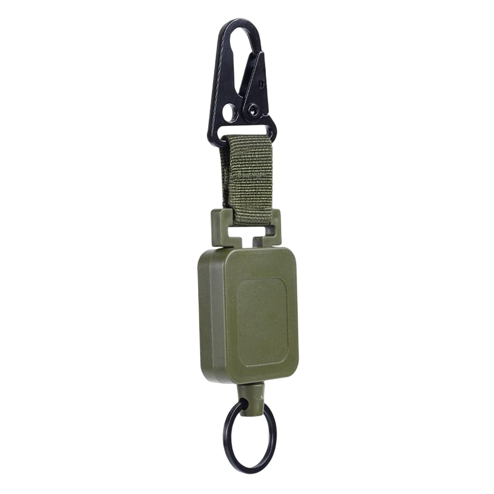 Retractable Badge Holder Fly Fishing Zinger Compact Lanyard Metal with ...