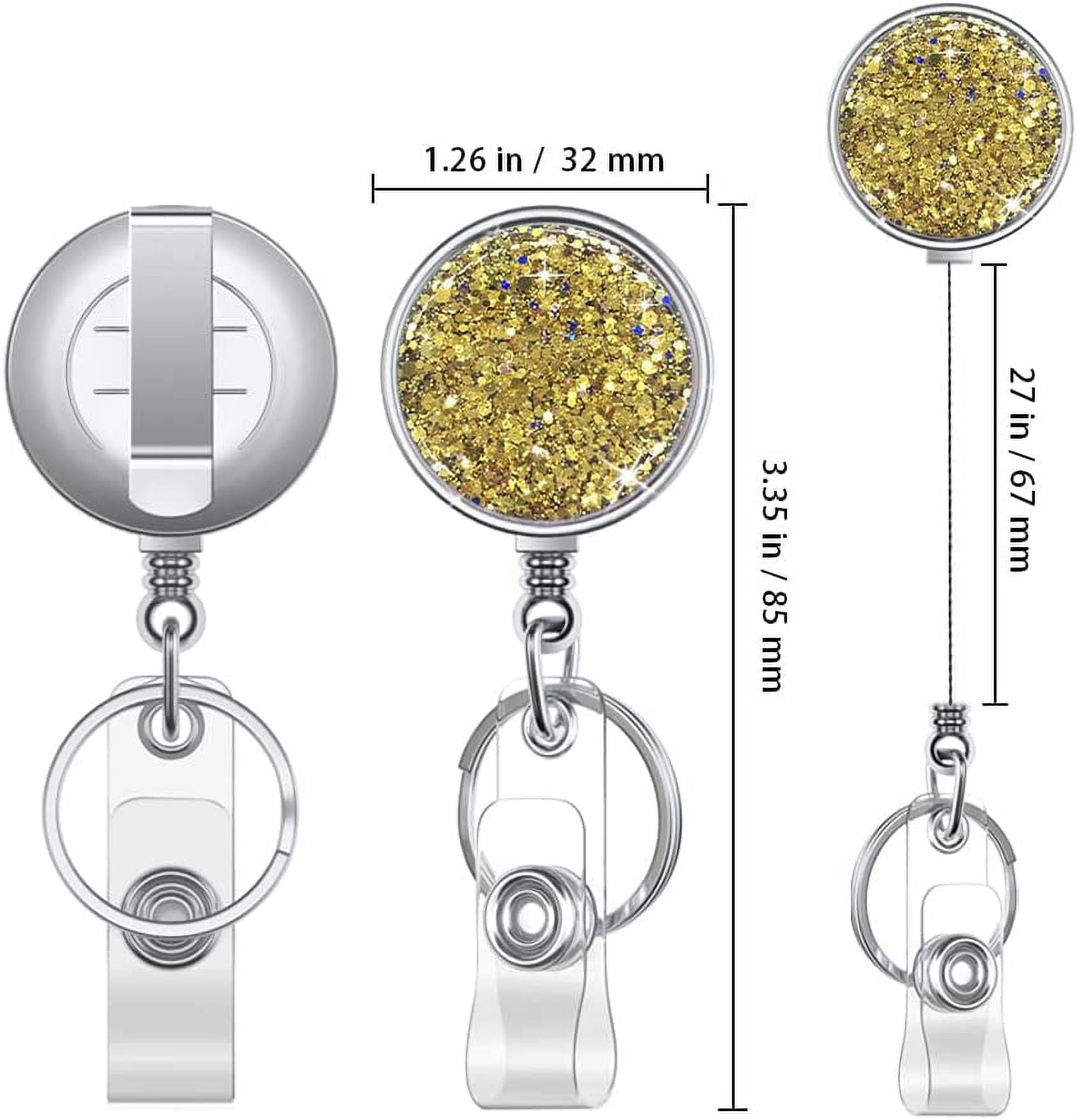 Retractable Badge Holder, Retractable Badge Reels,Lightweight Plastic ...