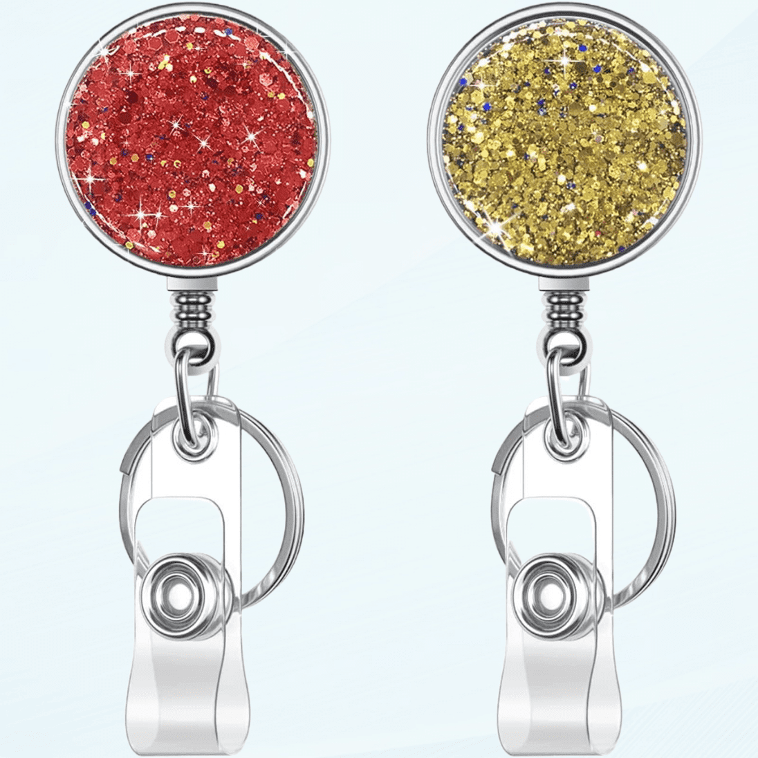 Retractable Badge Holder, Retractable Badge Reels,Lightweight Plastic ...