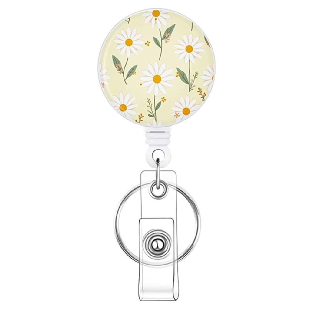 Retractable Badge Holder With Metal Clip Employee Badge Holder Card ...