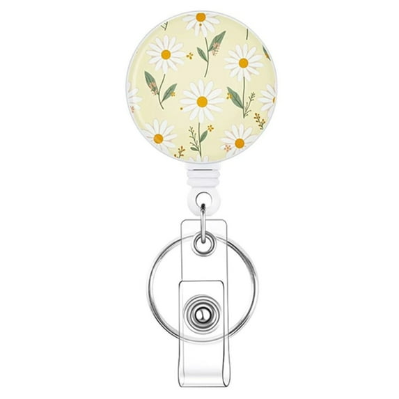 Retractable Badge Holder With Metal Clip Employee Badge Holder Card ...