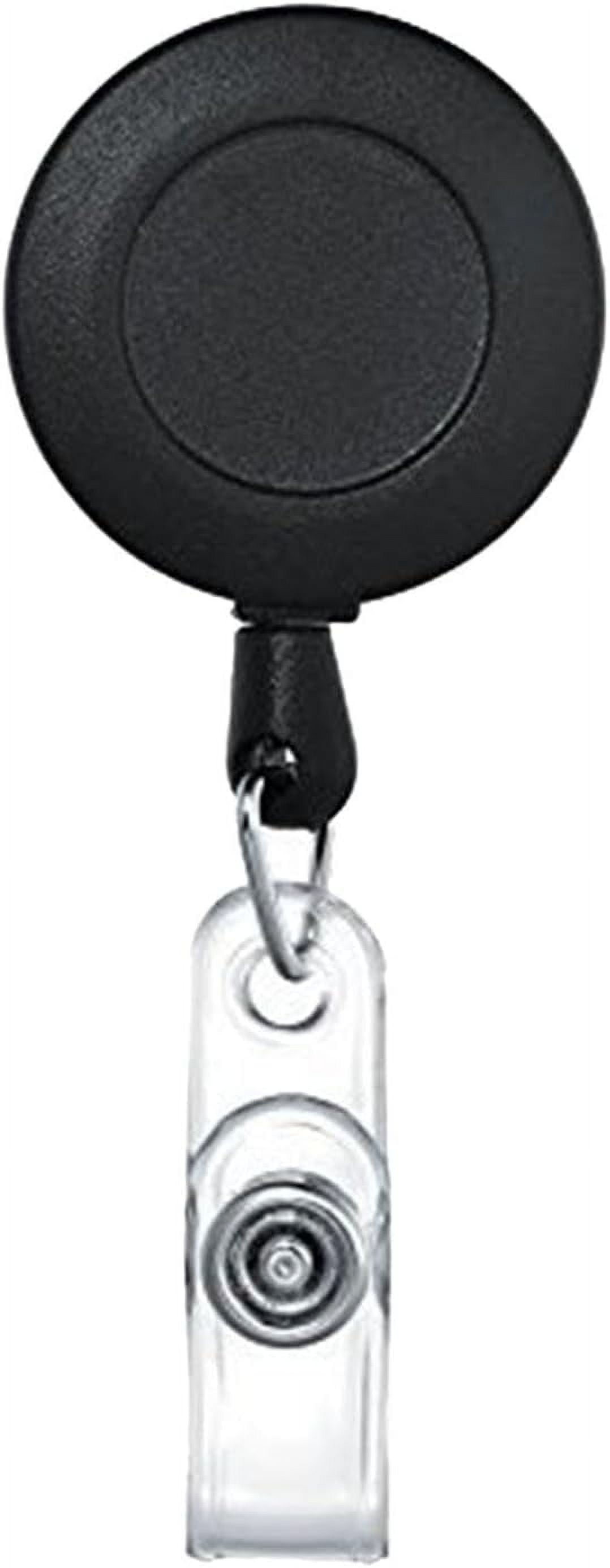 Retractable Card Reel, ID Card Holder, Easily Pull with Belt Clip ...