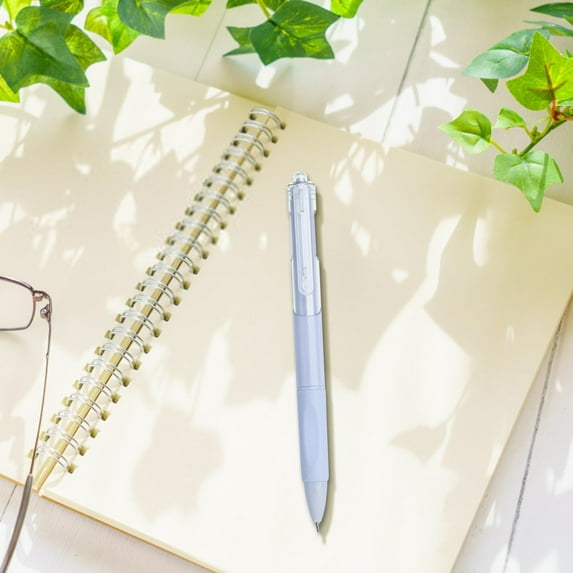 Retractable Ballpoint Pen, Black Plastic Office Pen, Portable Writing ...