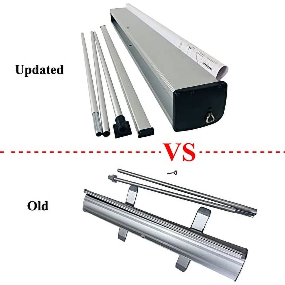 Retractable Banner Stand 33 1/2''x 80'' Advertising Display Stand ...