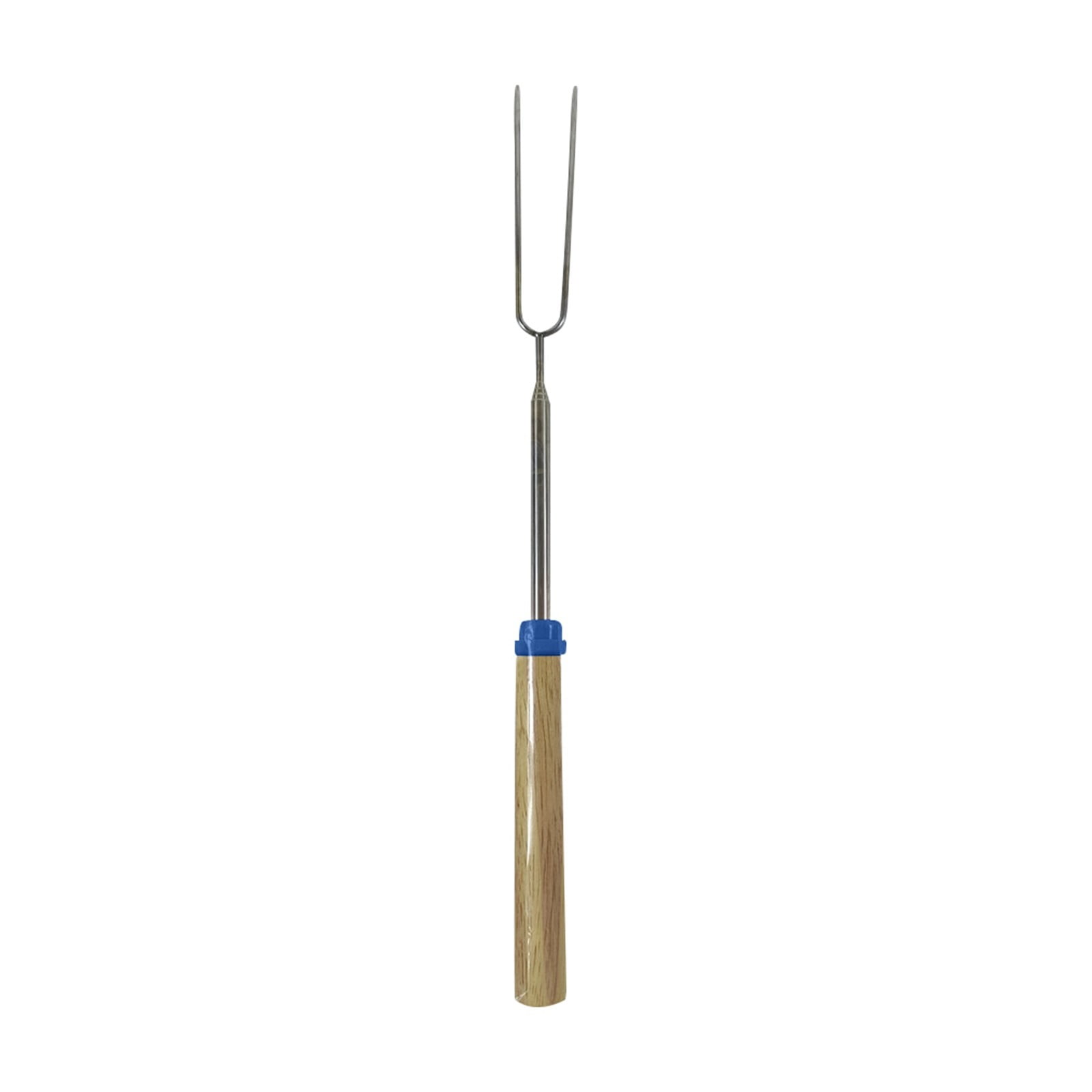 Retractable Barbecue Fork BBQ Hot Dog Fork Stainless Steel Barbecue ...