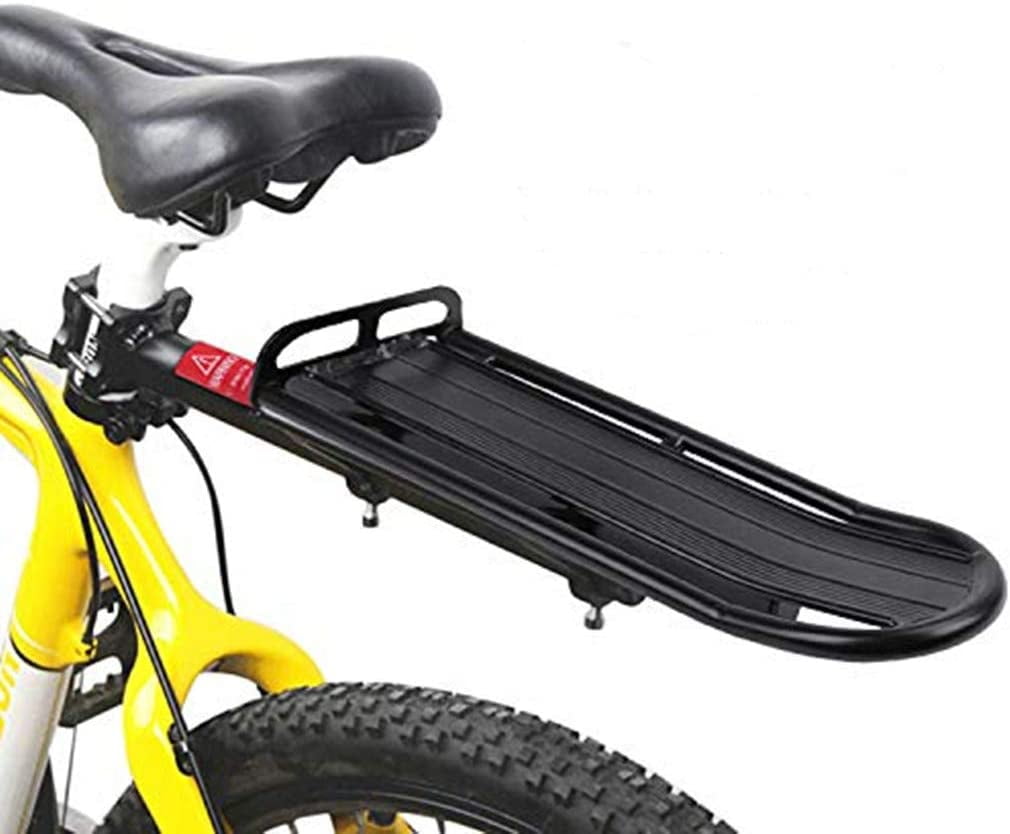 Retractable Bike Cargo Rear Rack Adjustable Alloy Bicycle Carrier 22lbs ...