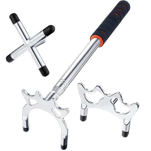 Retractable Billiards Cue,EVA Grip,Silver Color,Includes High,Low,and ...