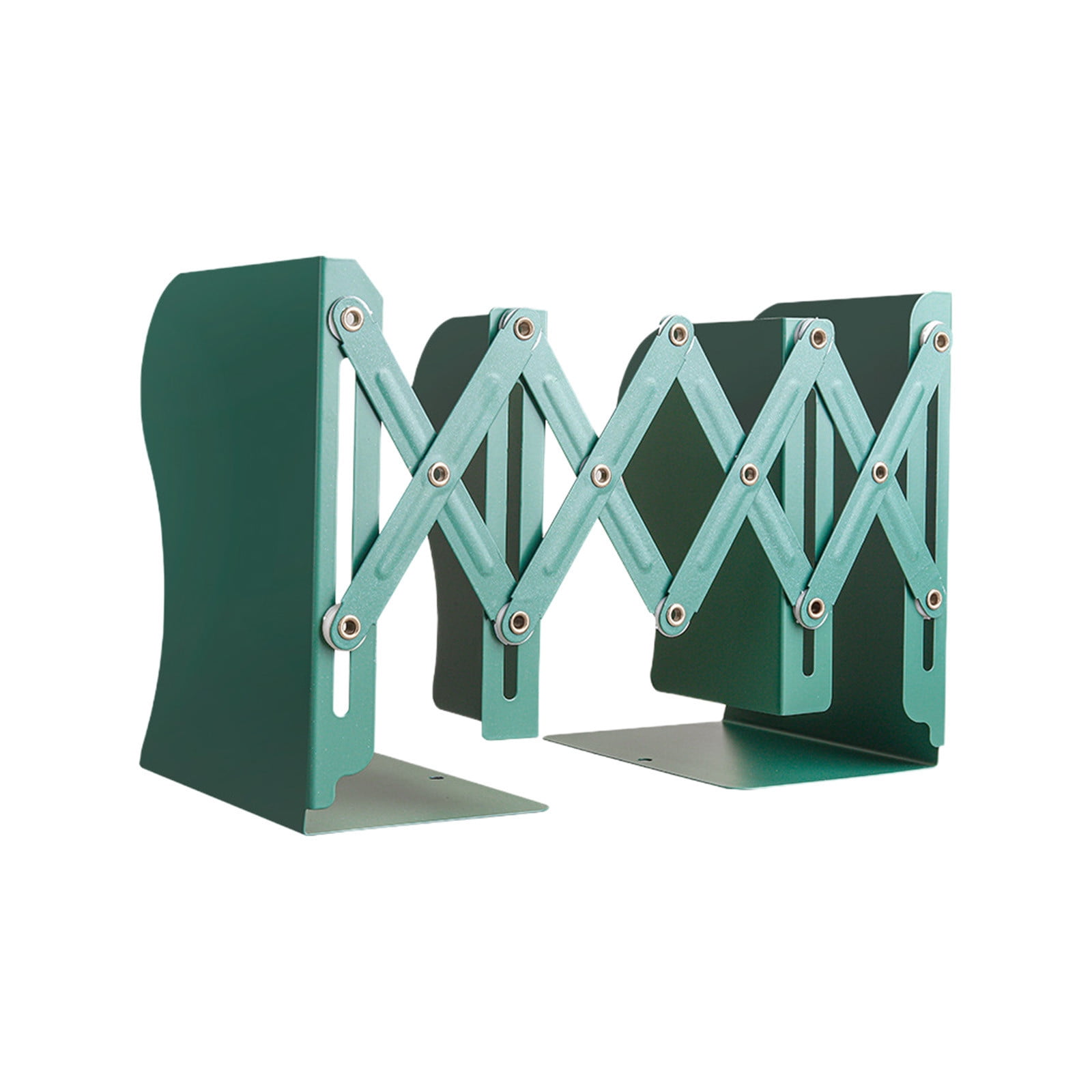 Retractable Book Stand | Foldable Metal Book Display Shelf | Space-Saving Desktop Organizer | 19 ...