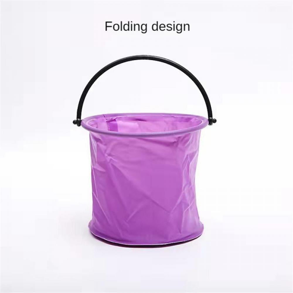 Retractable Bucket For Fishing Folding Collapsible Bucket Wash Outdoor ...