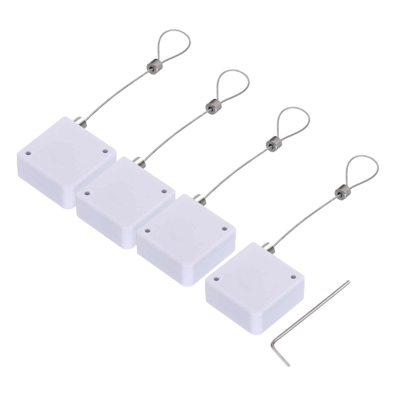 Retractable Cable Lock with Double-Sided Adhesive Slow Remote Lock 600g ...