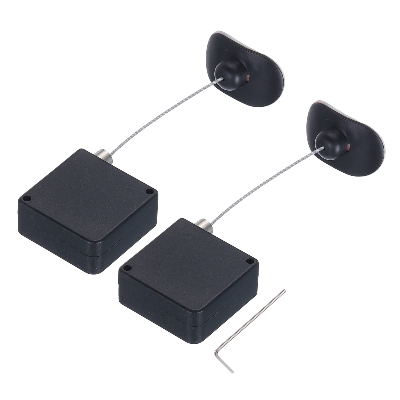 Retractable Cable Lock with Double-Sided Adhesive Slow Remote Lock Arc ...