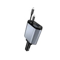 Retractable Car Charger, 4 in 1 Fast Car Phone Charger 120W, 2 ...