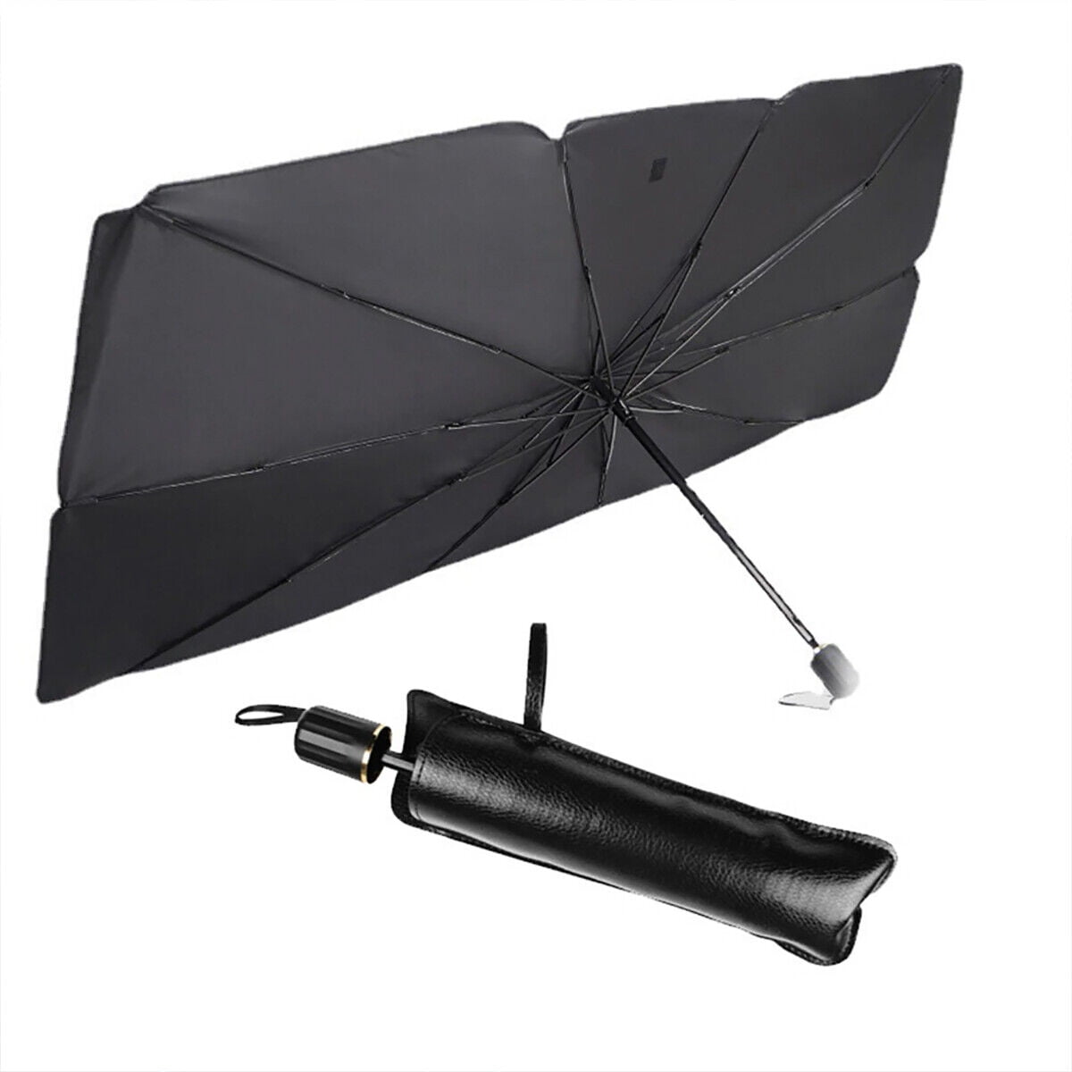 Retractable Car Windshield Sun Shade Umbrella Front Back Window Cover ...