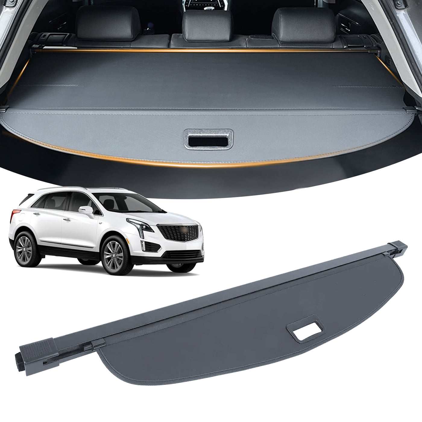 Retractable Cargo Cover Compatible with Cadillac XT5 2025 Accessories ...